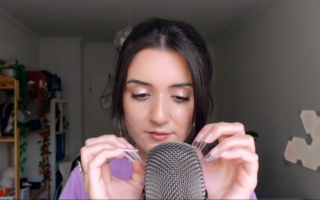 【edafoxx】『2021.10.11』新*麦克风测试~（轻拍，刷牙，触发词，口音等）_哔哩哔哩_bilibili