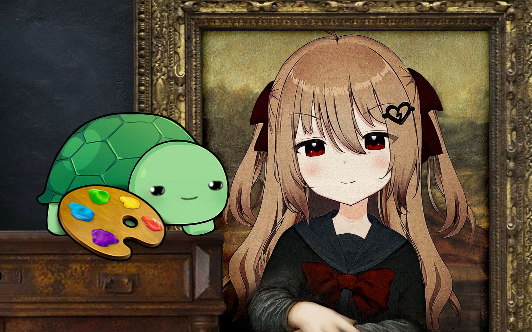 【Evil】毕加龟上线，亲爹绘制的Evil居然长这样？！-Vedal和Neuro-sama-Vedal和Neuro-sama-哔哩哔哩视频