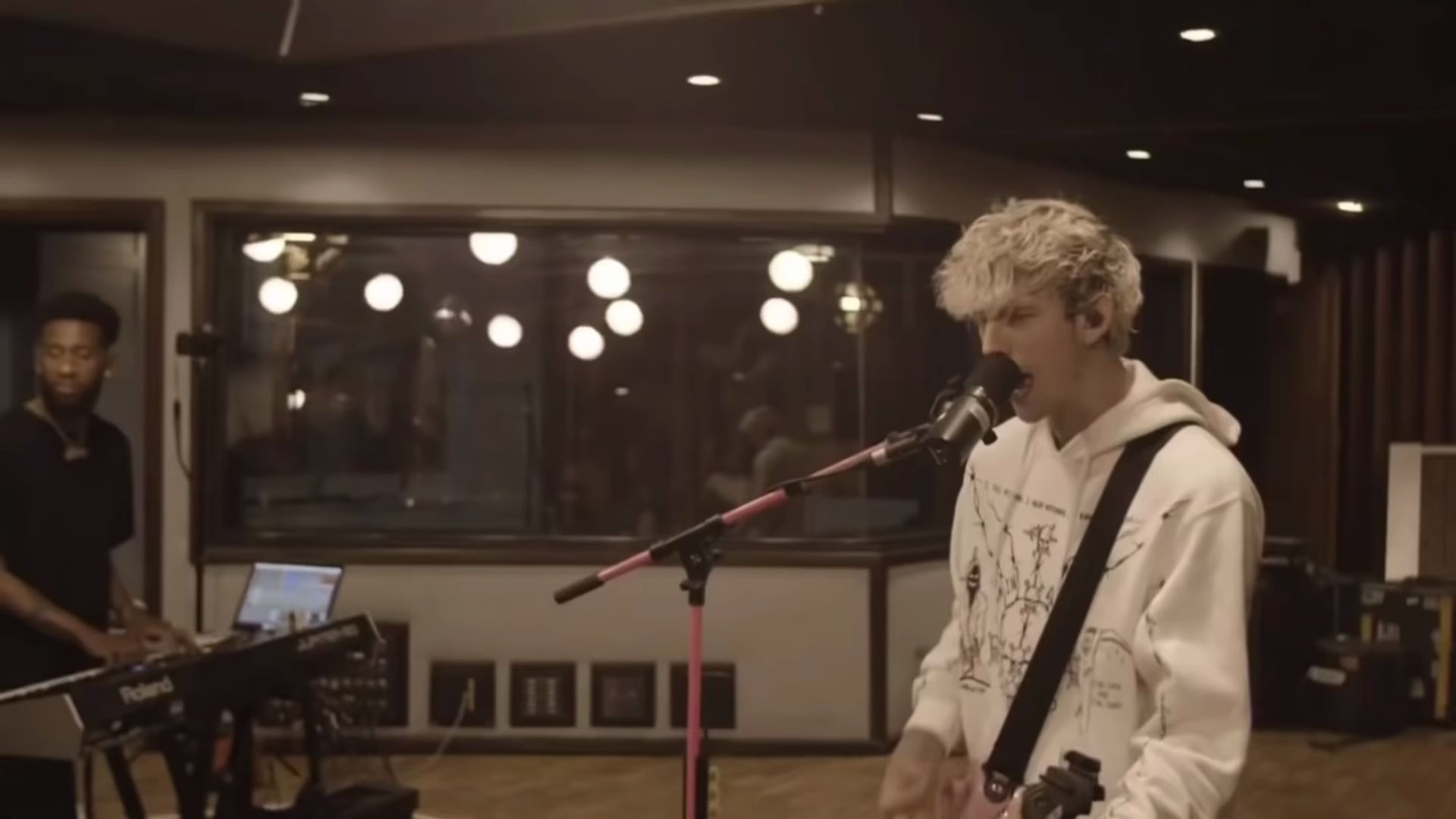 MGK performs Candy, Why Are You Here, Bloody Valentine and I Think I’m ...