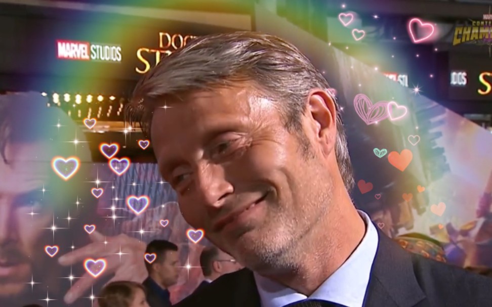 【Mads Mikkelsen】请收下今日份甜麦！_哔哩哔哩_bilibili