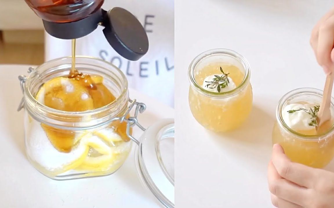 【em iffy】62.如何自制柠檬糖浆_柠檬果冻_哔哩哔哩_bilibili