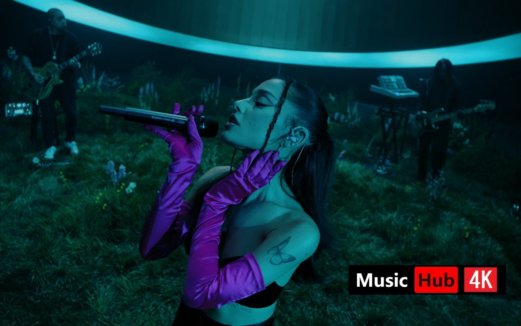 Ariana Grande - 专辑发行 现场表演 Positions Album Performance - 4K A妹_哔哩哔哩_bilibili