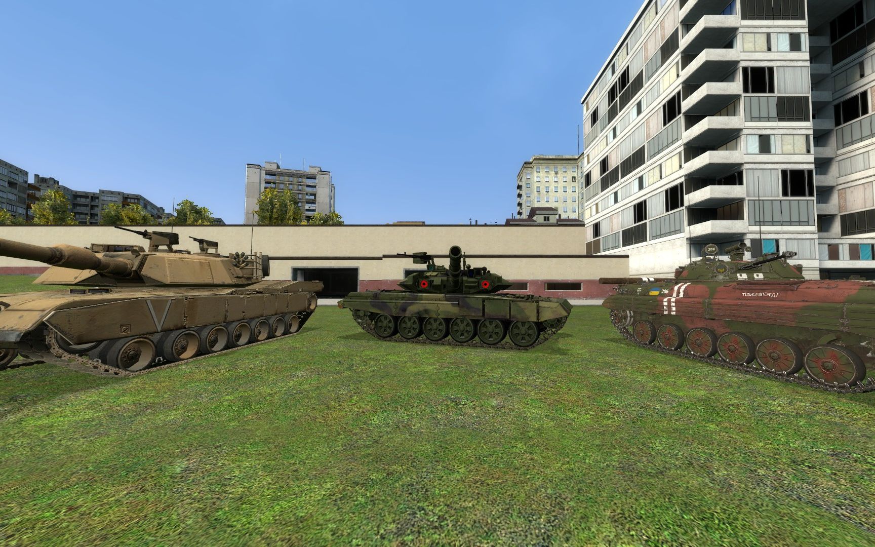 【GMOD】模组推荐：坦克模组_GMOD_演示