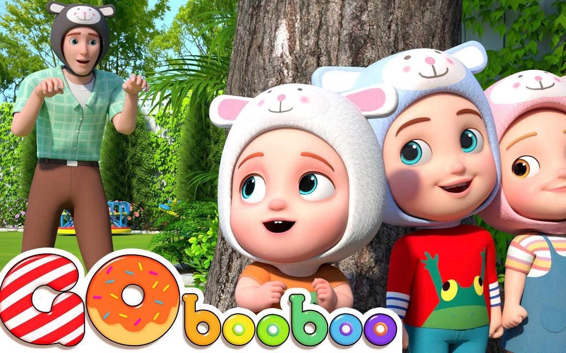 【GoBooBoo英文儿歌】Baa Baa Black Sheep | Family Playtime Song + More Nursery ...