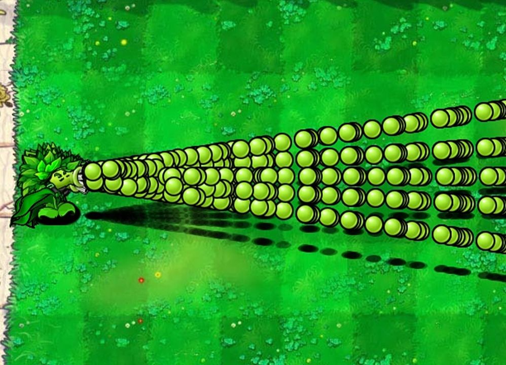 PvZ Hybrid - 25 Plants Vs 100 Screen Door Zombies - Who will win ...