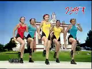 【Kitty'S-Aerobics】kitty韵律健身操/活力健身操/减肥轻盈操 1~3合集_哔哩哔哩_bilibili