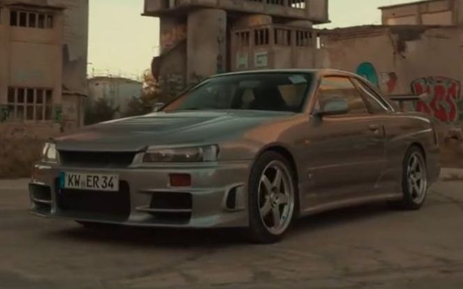 Grey 98’ R34 Skyline GTT_哔哩哔哩_bilibili