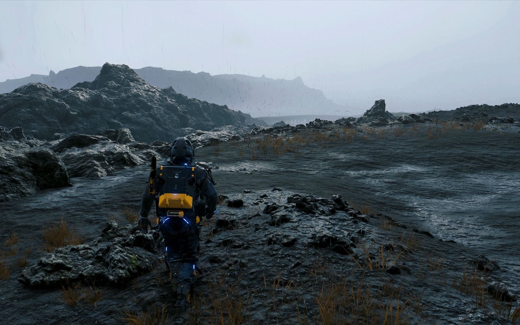 【4K-死亡搁浅】极致画质-图形演示-UHG Reshade RTGI | [Gameplay/Showcase]_哔哩哔哩_bilibili