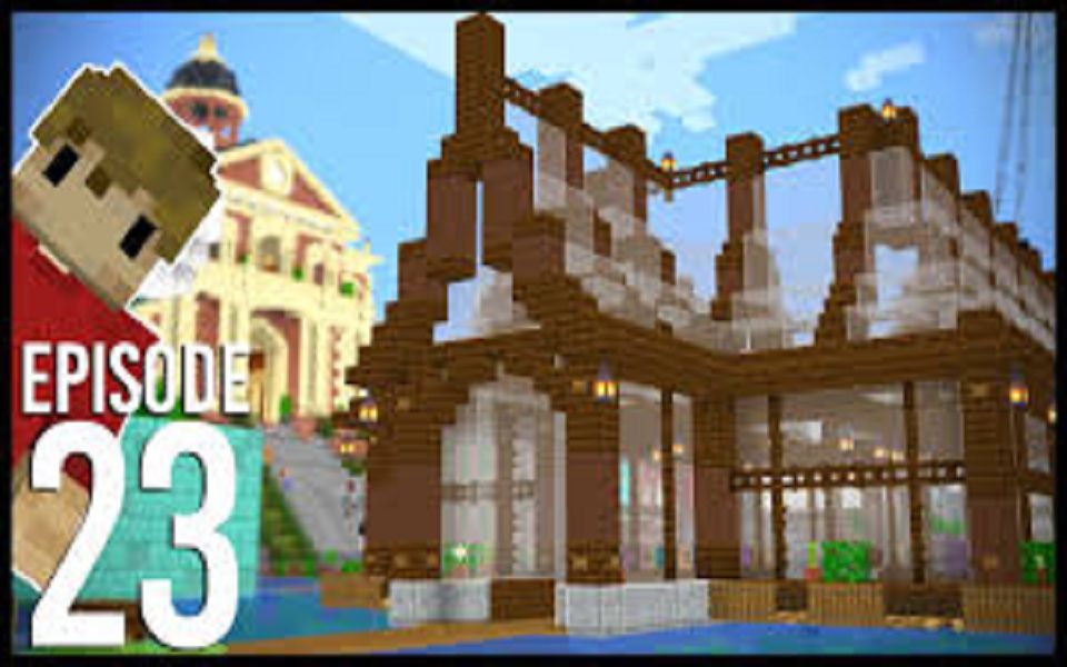 【grian】Minecraft 生存 HERMITCRAFT 7: BIG BARGE BUILDS_哔哩哔哩 (゜-゜)つロ 干杯 ...