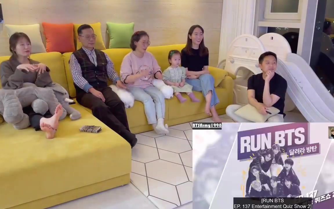 [ENG] RUN BTS EP.137 - Music Quiz REACTION_ Korean Family BTS Reaction ...