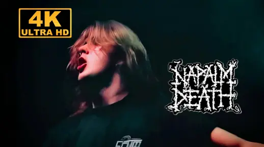 【𝟒𝐊/𝟔𝟎𝐅𝐏𝐒】“堕落侵蚀”｜死亡汽油弹 Napalm Death “Live Corruption”｜1990_哔哩哔哩_bilibili