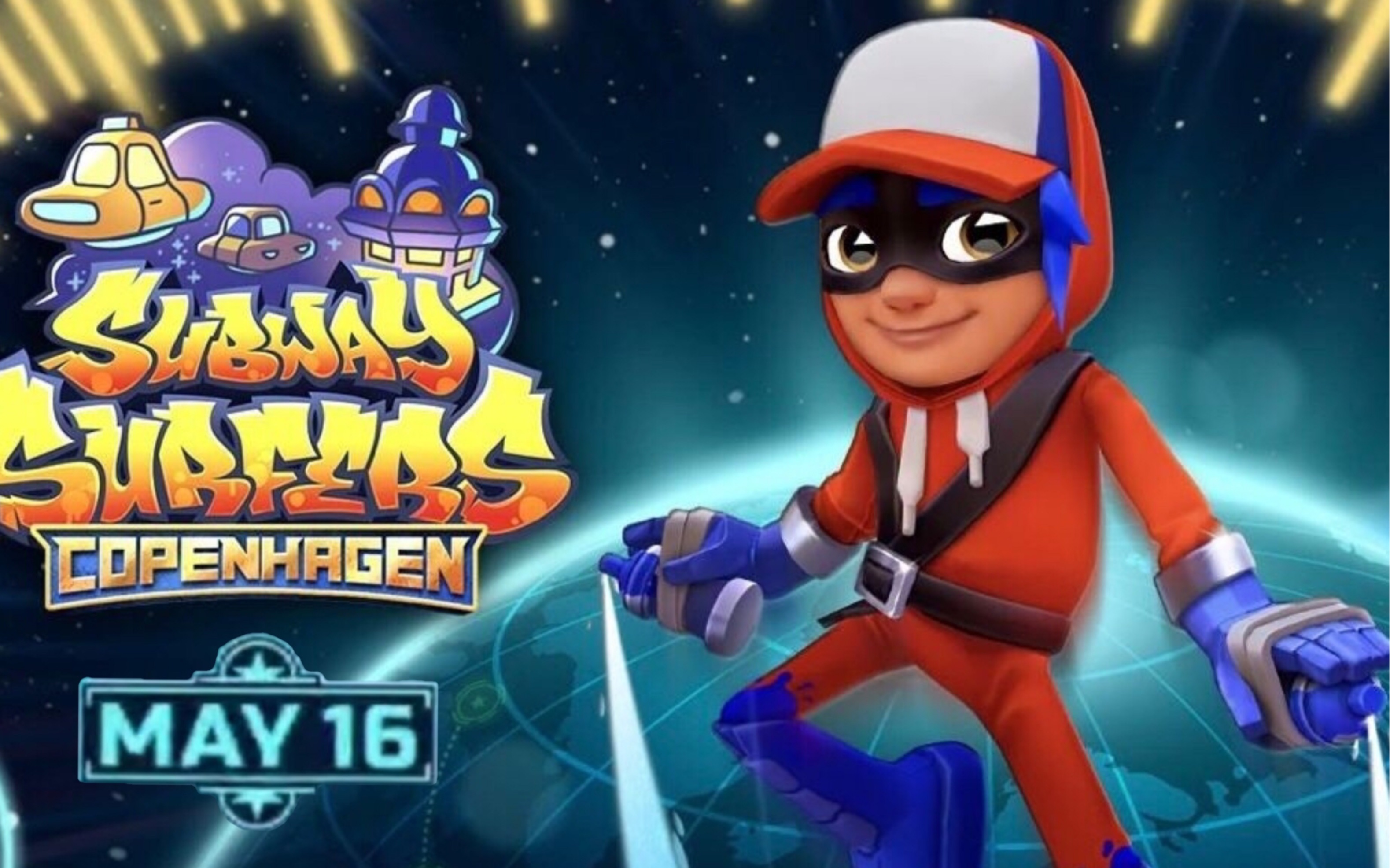 Subway Surfers 2022 Word Tour——Copenhagen | 10YEARS RUNNING!_哔哩哔哩_bilibili