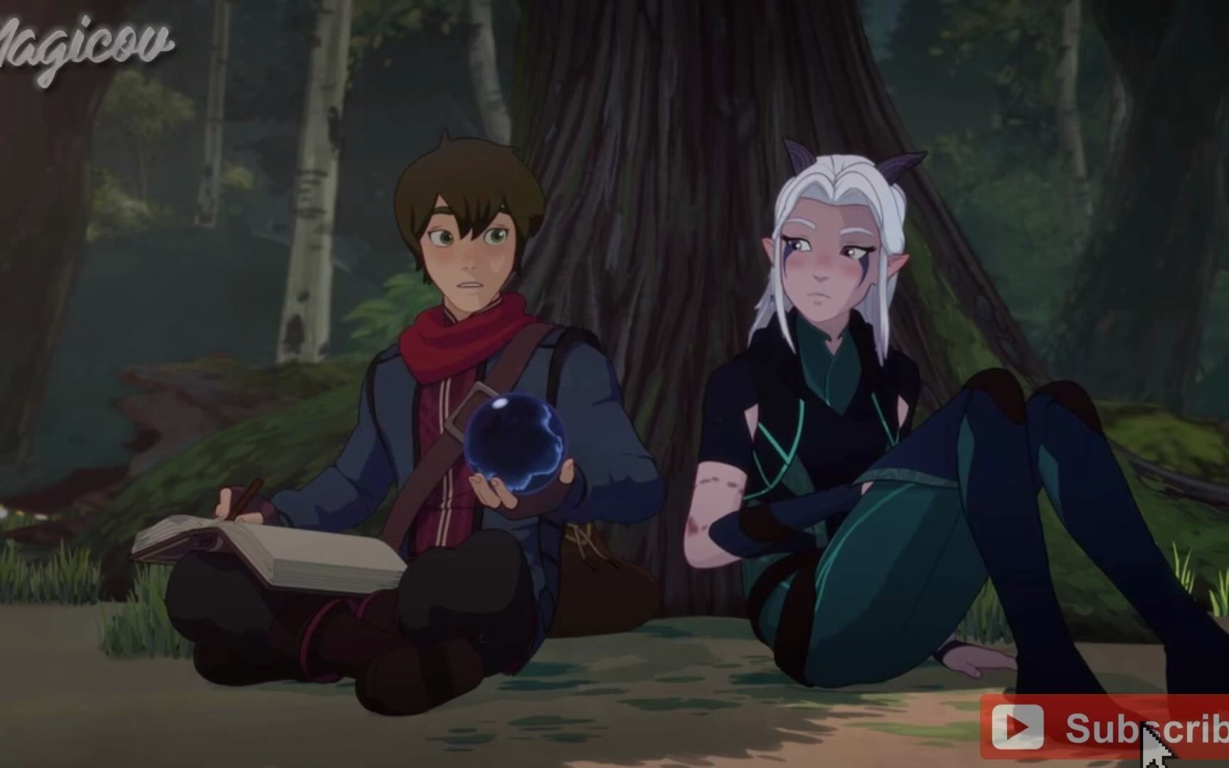 Callum and Rayla Moments For 27 Minutes Straight!_哔哩哔哩_bilibili