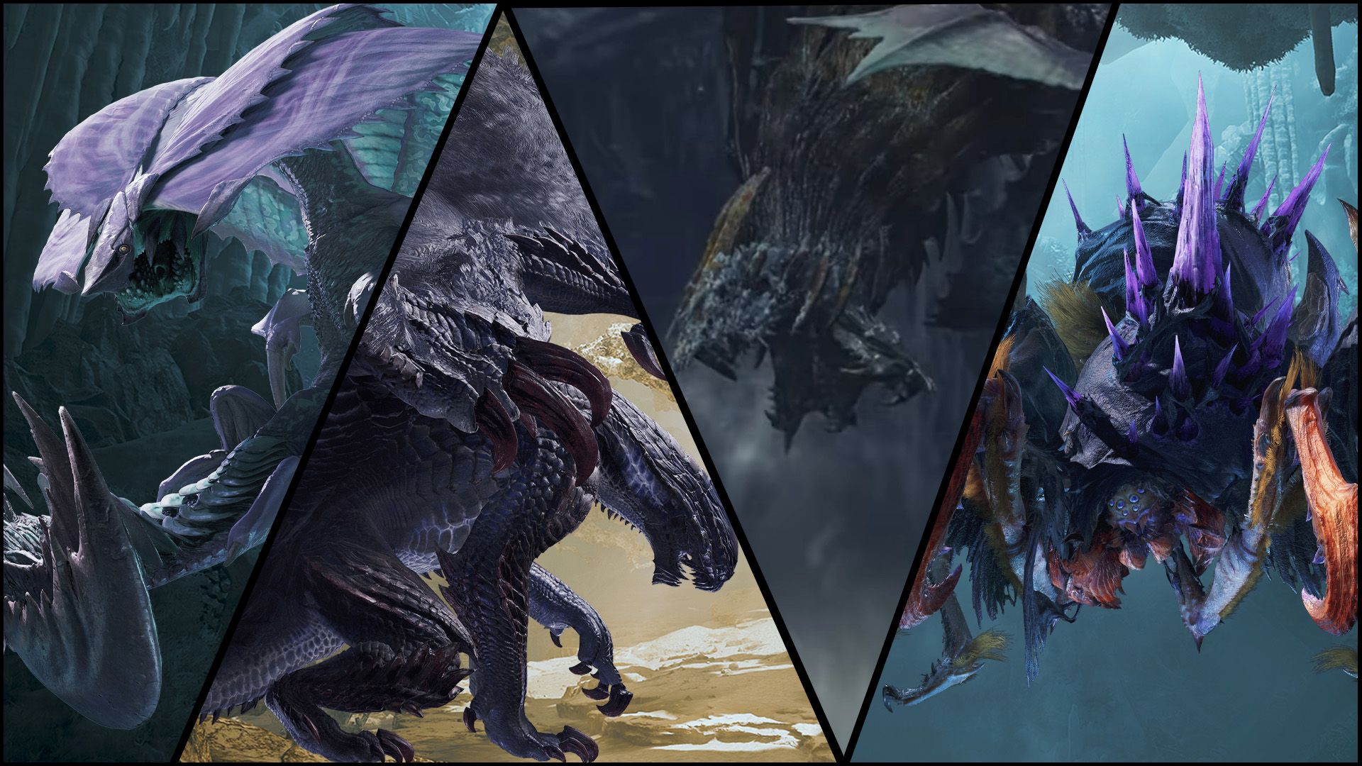 【怪物猎人荒野PV6解析】新、老、神秘怪物登场-冰雾断崖重力异常与人造痕迹的真相。-艾森巴赫-艾森巴赫-哔哩哔哩视频