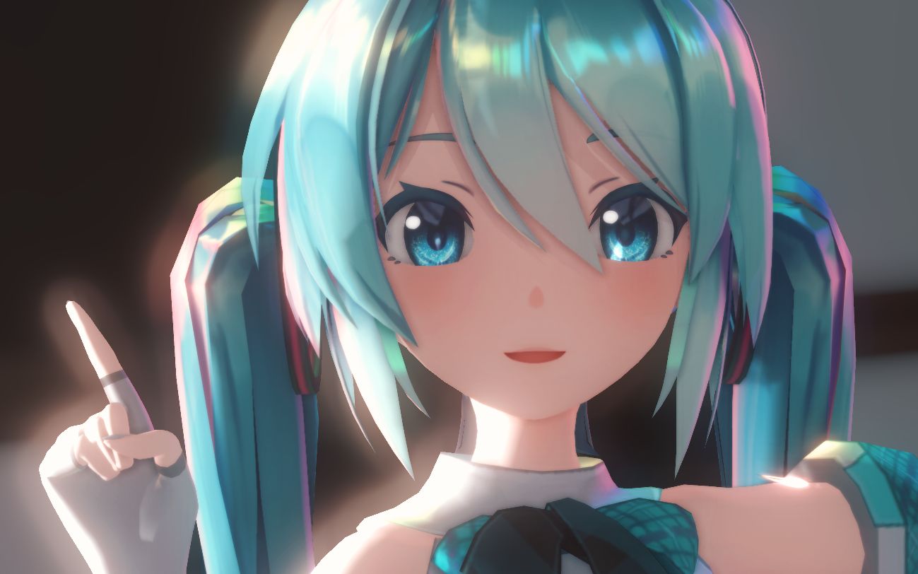 【初音Miku/MMD】Catch the Wave_哔哩哔哩_bilibili