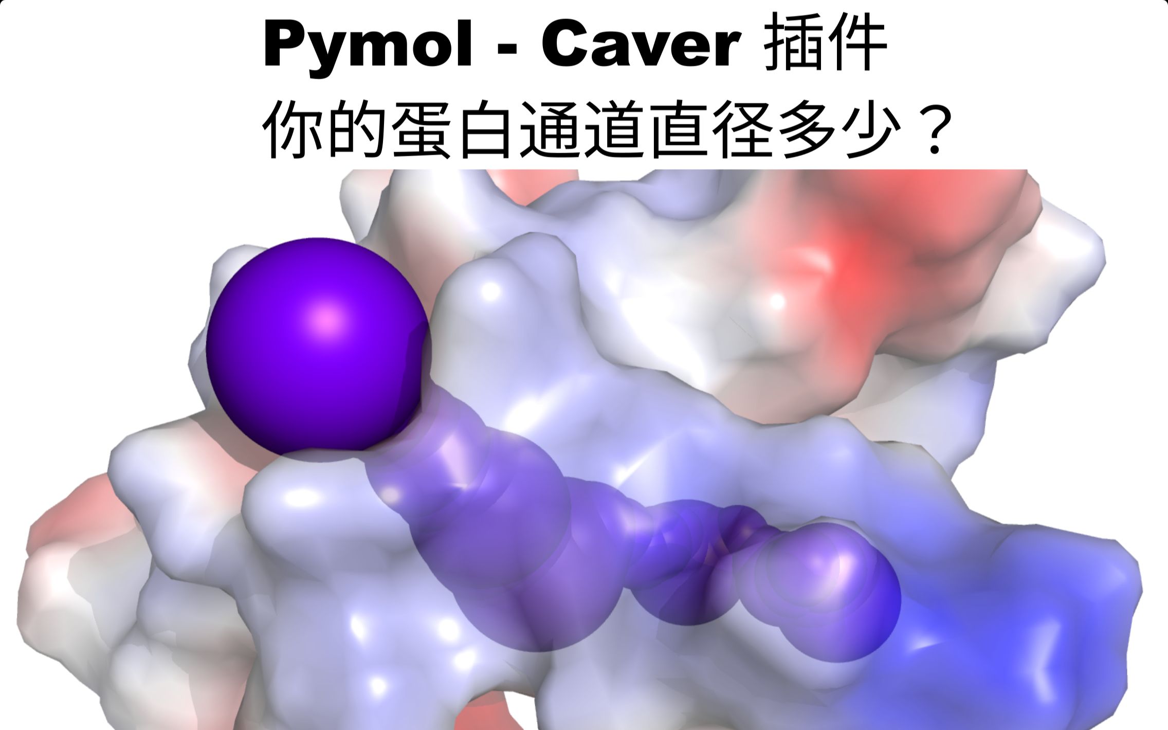 Pymol - Caver插件 研究蛋白通道_哔哩哔哩_bilibili