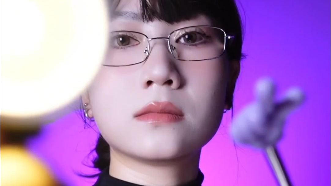 【whispersoft助眠】典型的颅神经检查（油管百万播放）-锁锁睡大觉-快睡觉！-哔哩哔哩视频