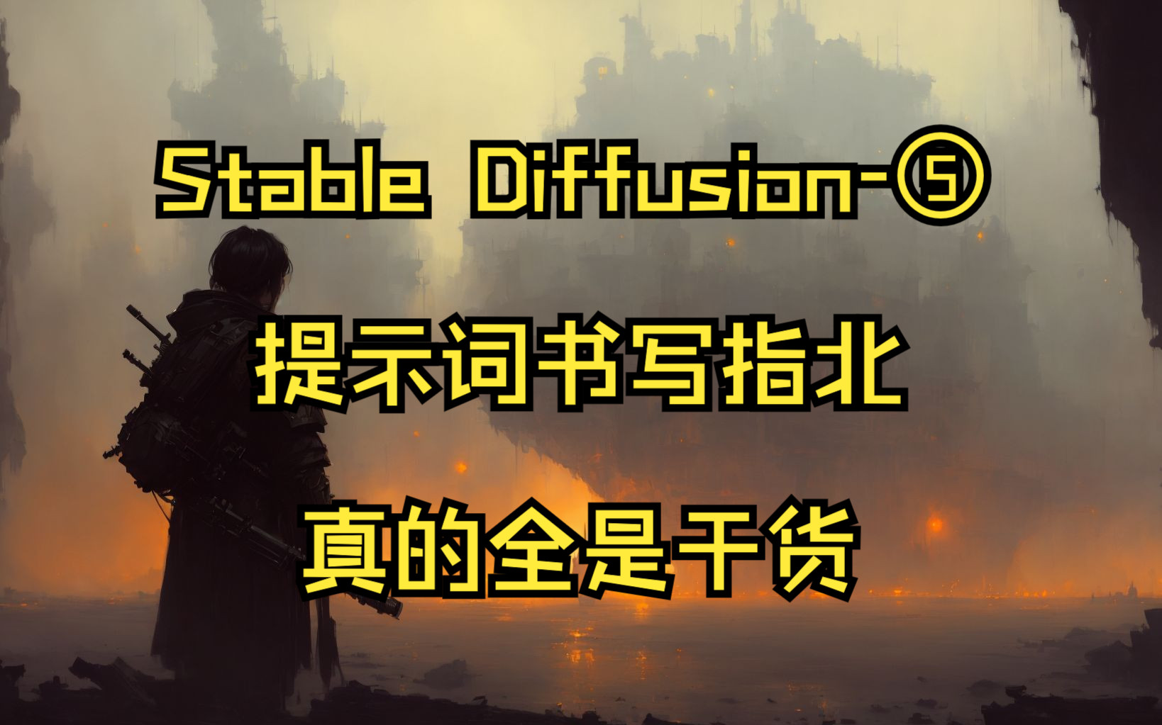 Stable Diffusion-⑤如何有效书写提示词-AI斯基摩人-AI斯基摩人-哔哩哔哩视频