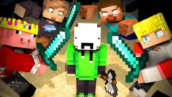 我的世界动画 Minecraft dream animation_哔哩哔哩_bilibili