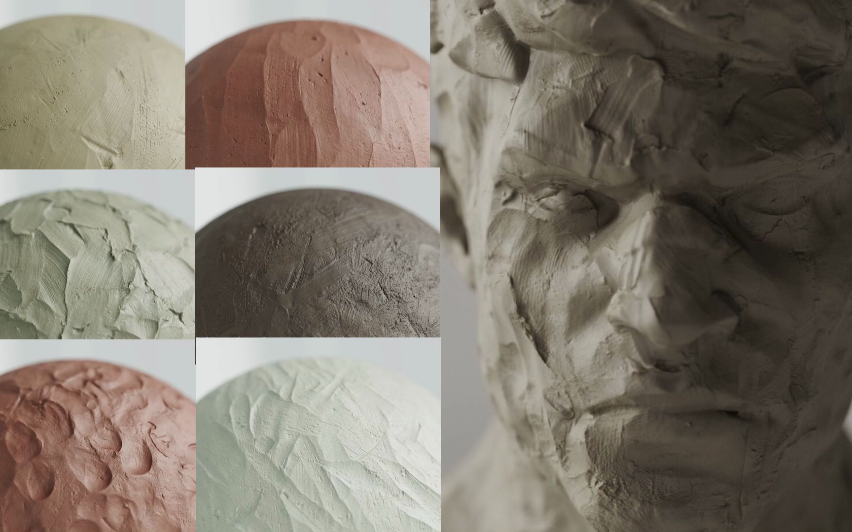 C4D2023资产安装方法-GSG-黏土材质资产Material Collection CLAY-OC版 - 视频下载 Video ...