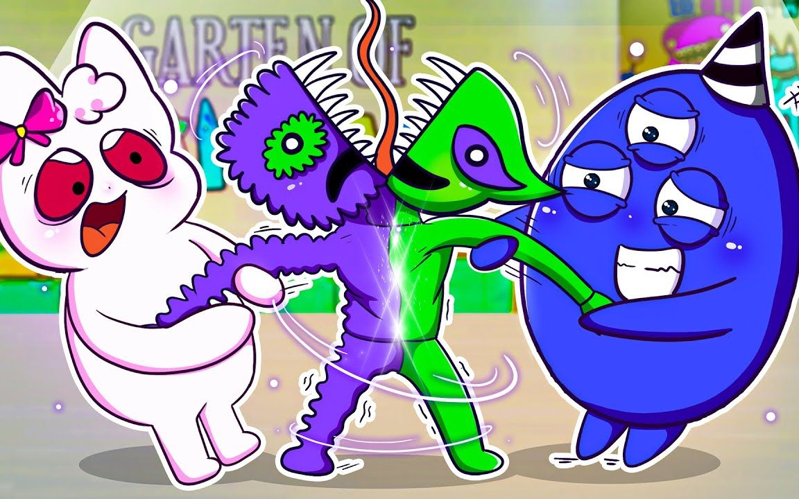 Garten of Banban 4 - PATCHED WILLY vs Nighty Boo’s MOM (Gameplay )