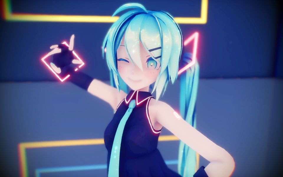 【超清1080P/60FPS】Sour式miku真是太可爱啦~_哔哩哔哩_bilibili