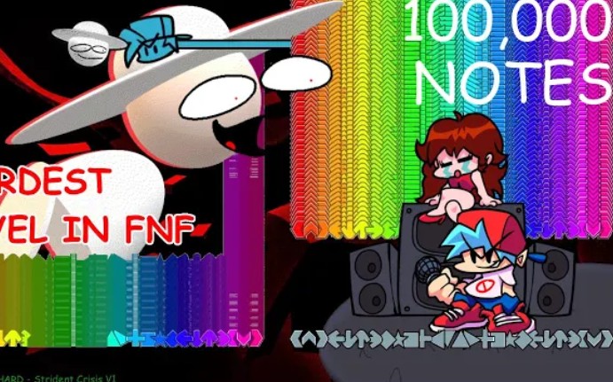 HARDEST LEVEL IN FNF Thearchy but there's 26 Keys - 视频下载 Video Downloader