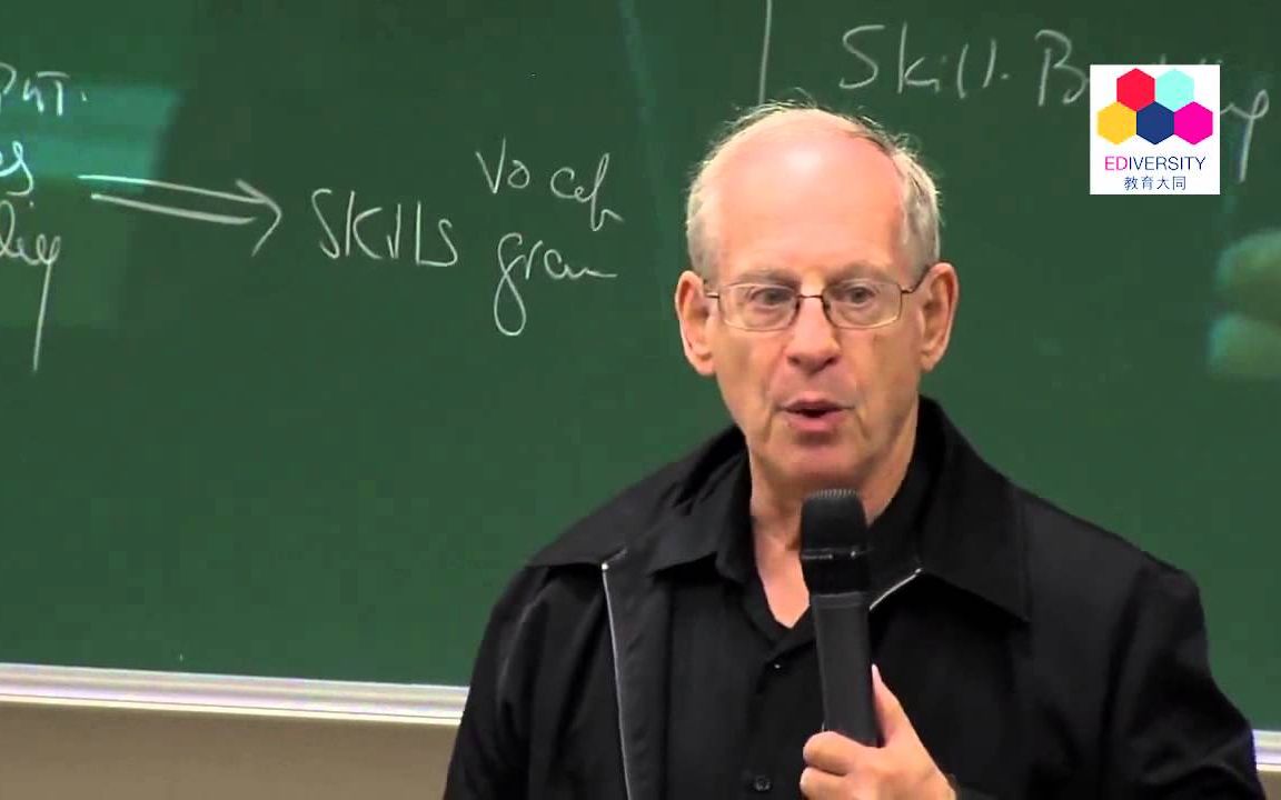 【中英字幕】阅读的力量 史蒂芬·克拉申教授在圣地亚哥会议谈阅读的重要性 Stephen Krashen READ