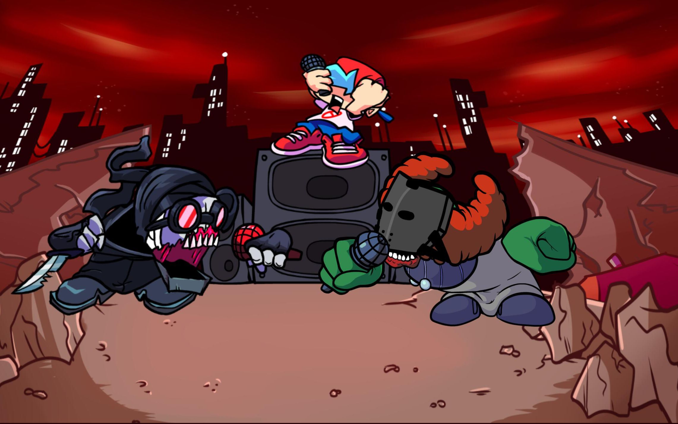 [FNF]hank vs tricky(BF:???)