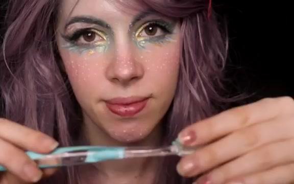 Mermaid Treasures,Brushing Your Hair,Hypnotizing,Face Touching_哔哩哔哩 ...