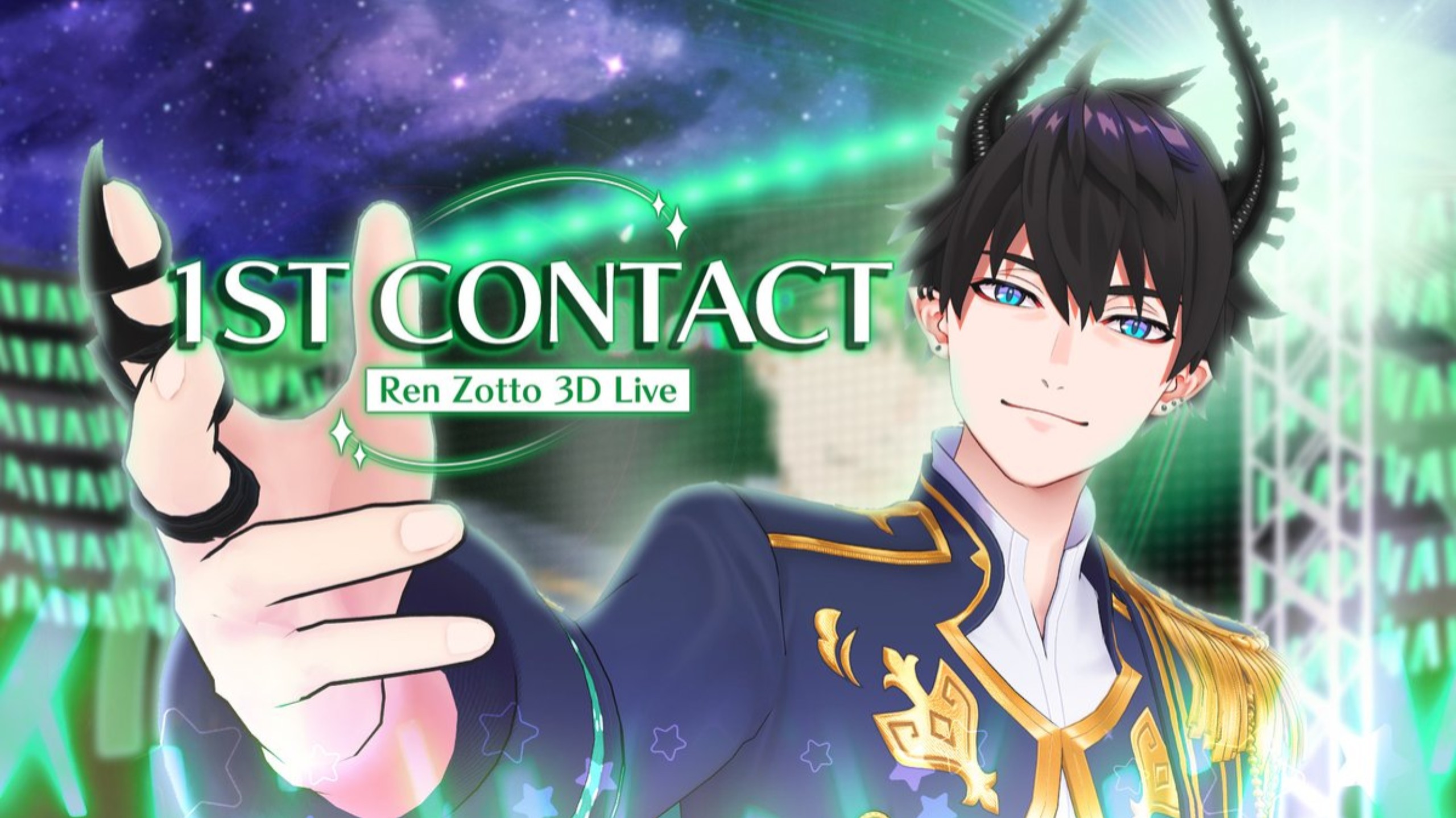 【Ren Zotto】First 3D Live Concert！【NIJISANJI EN】-座頭鯨-歌-哔哩哔哩视频