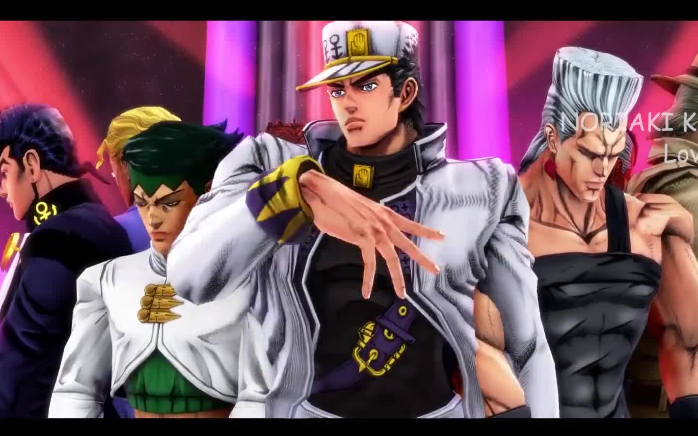 【JOJO MMD】JOJO3部和4部人员的Love Foolish_哔哩哔哩 (゜-゜)つロ 干杯~-bilibili