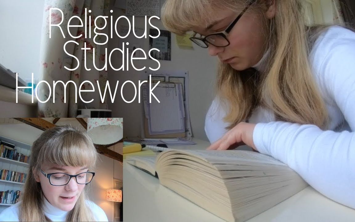 【Ruby Granger | Study With Me】Ruby牌的学习记录 | 完成宗教研究和化学作业_哔哩哔哩_bilibili