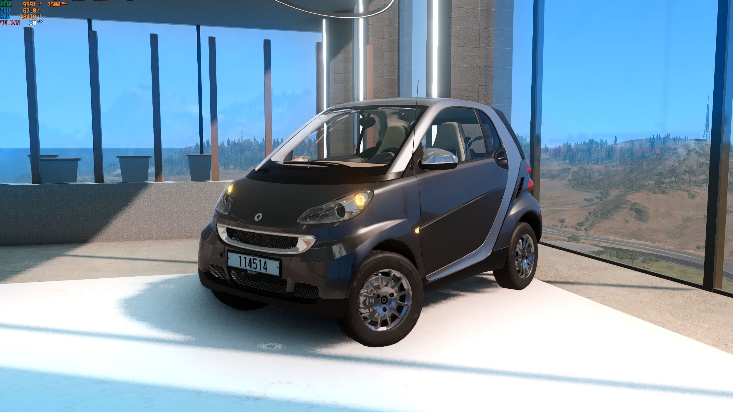BEAMNG车辆模组-2009款奔驰Smart Fortwo(451) 作者:答辩专业户-三天之内让你心想事成-三天之内让你心想事成-哔哩哔哩视频