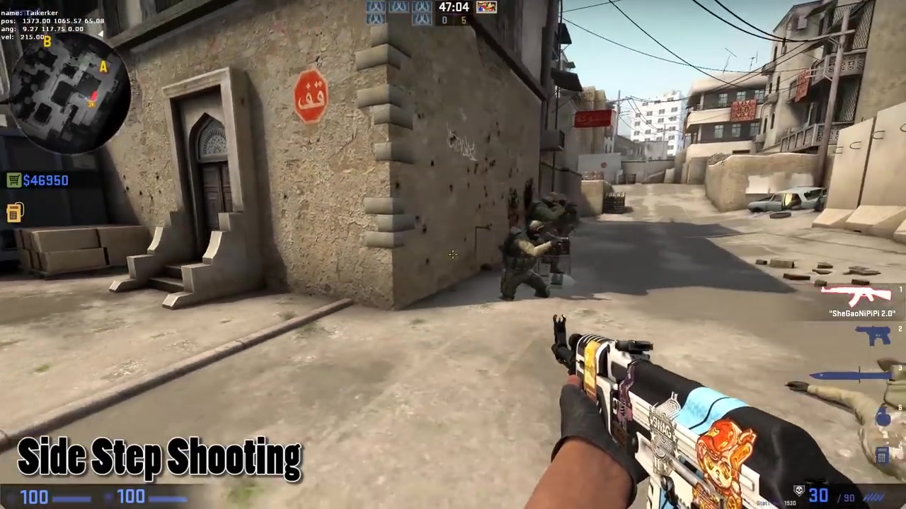 [CS-GO] 教學 - (新影片出爐) 基本射擊技巧 (Side Step Shooting)_哔哩哔哩_bilibili
