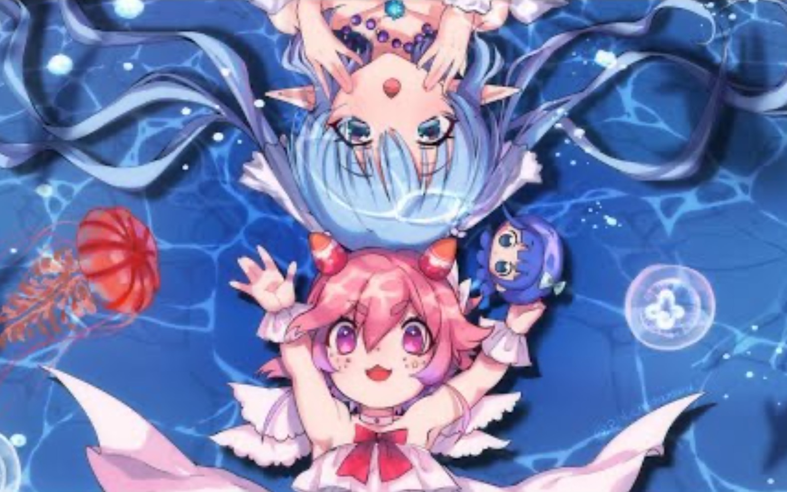 【海底女子会】宇志海莓 & Wotoha/海月Neu & Else_哔哩哔哩_bilibili