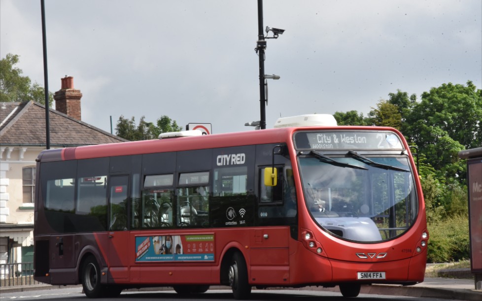 英国公交POV [First Bus Southampton] City Red 2_哔哩哔哩_bilibili