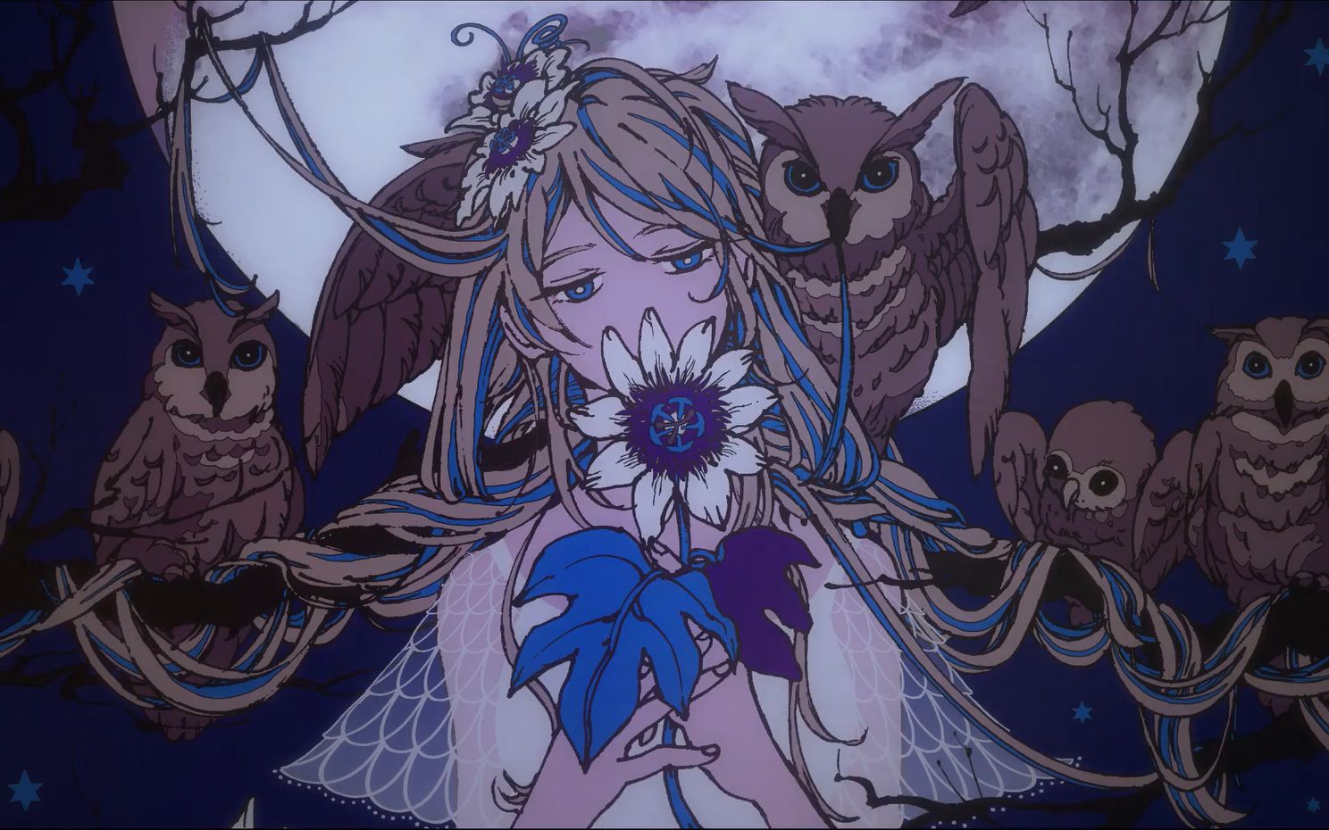 【中文字幕】【ダズビー(DAZBEE)】猫头鹰~据说让猫头鹰传信的客人来了~【KOKIA】_哔哩哔哩_bilibili