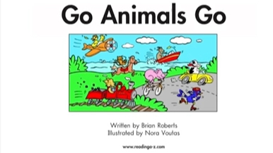 RAZ绘本故事Level B - Go Animals Go_哔哩哔哩_bilibili