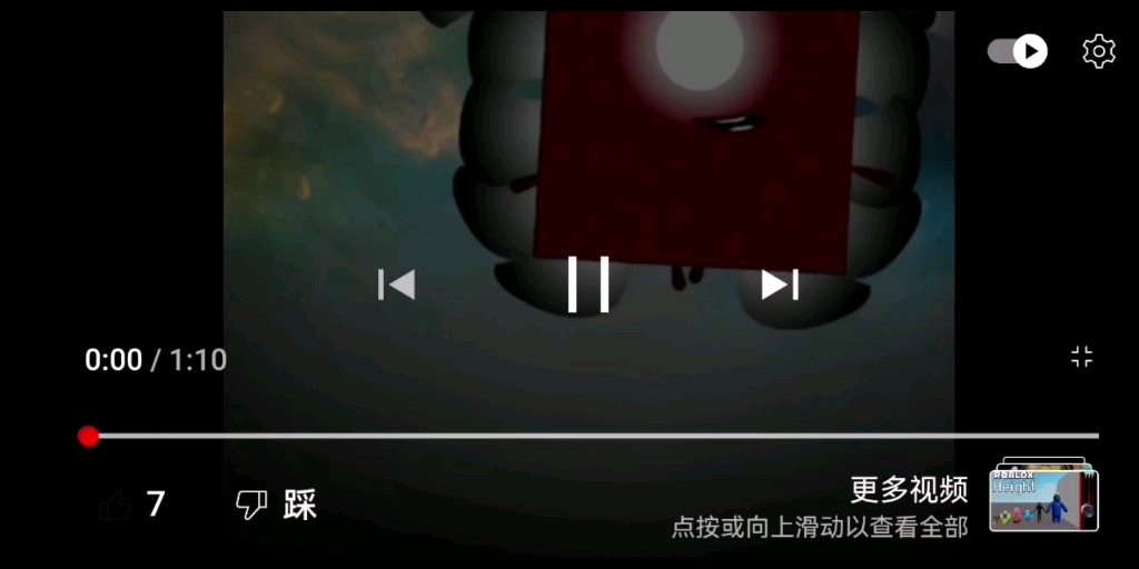 数字方块逐渐扭曲但是不同的1QND-1SXD