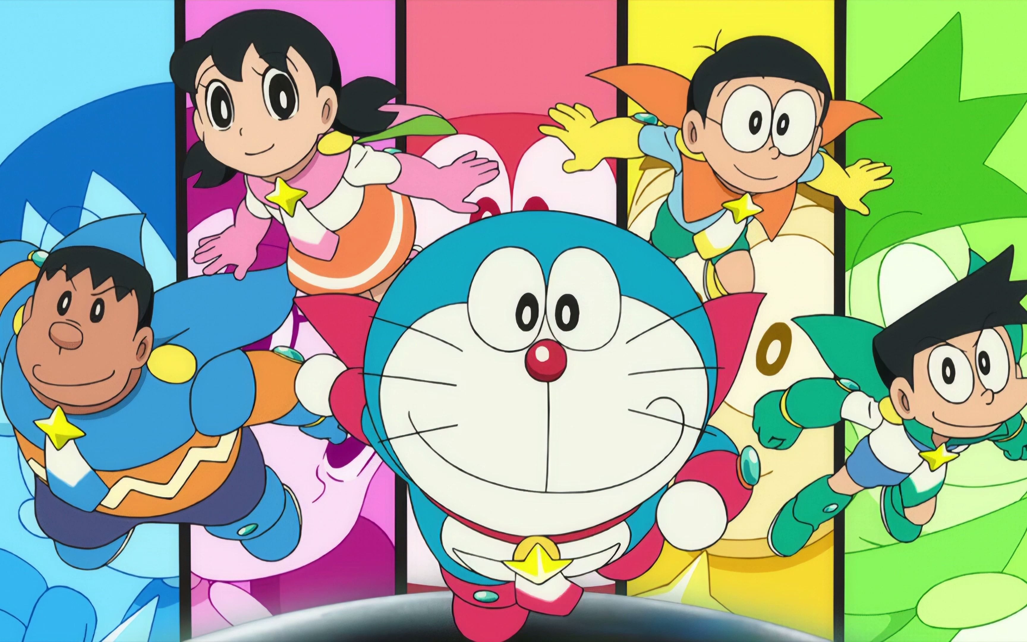 4k超清电脑壁纸哆啦A梦-千图网