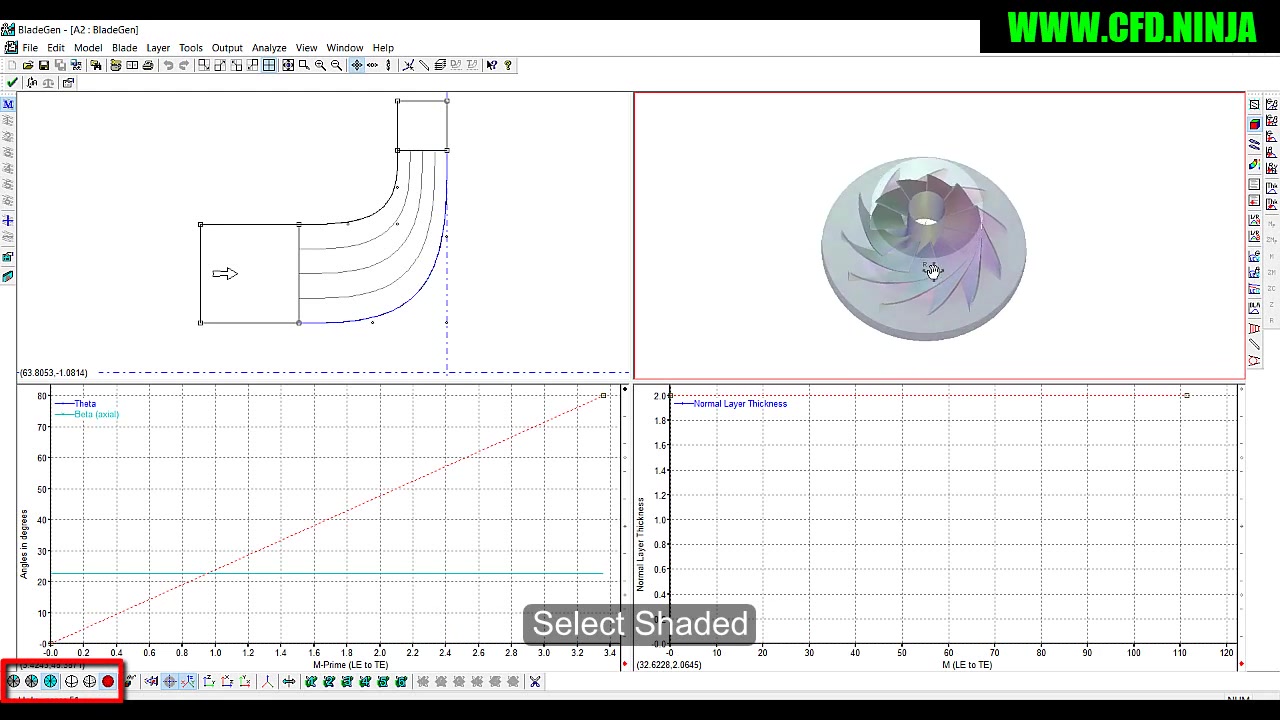 ANSYS - Import BladeGen to DesignModeler - Intermediate Tutorial 3_哔哩哔哩 ...