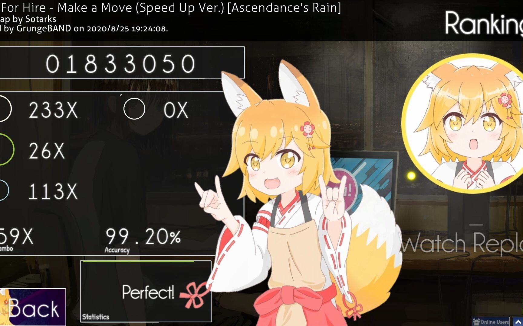 【osu！catch】补个60帧的_哔哩哔哩_bilibili