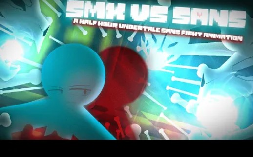 [授权转载]（生肉）SANS Vs SMX [Undertale StickNodes Sans Fight Animation ...