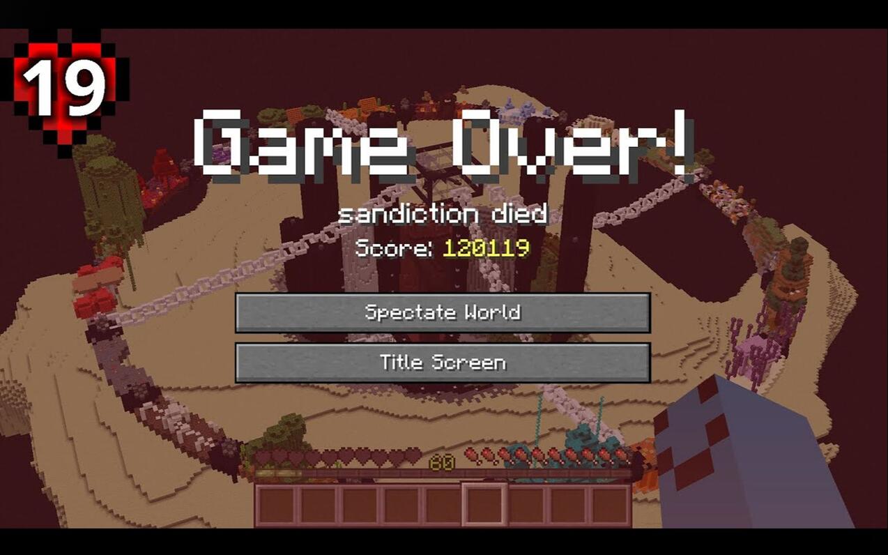 我失去了我的极限生存世界 - sandiction极限生存实况 E19 - 哔哩哔哩