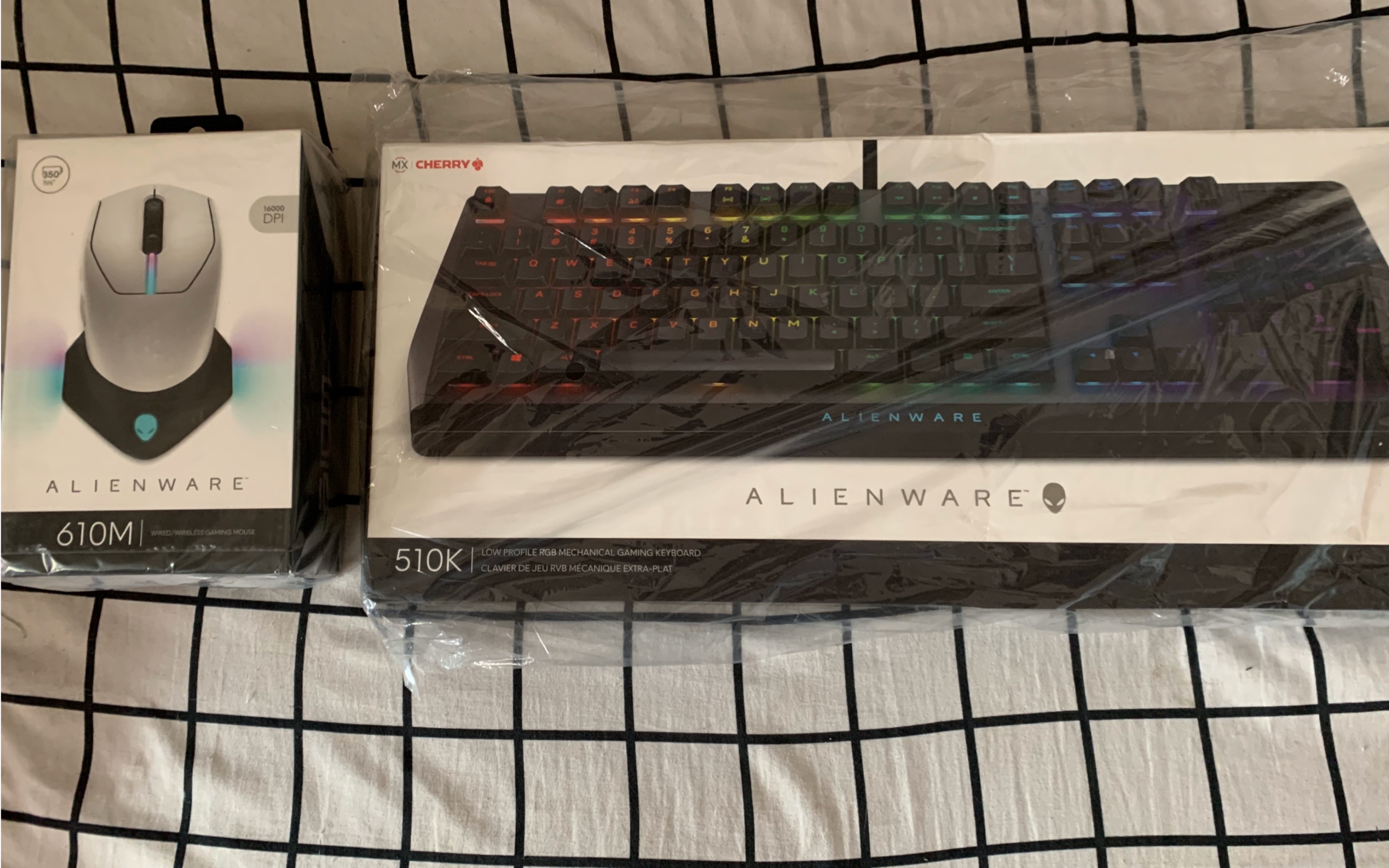 Alienware 外星人510k键盘 以及610M鼠标简单开箱_哔哩哔哩 (゜-゜)つロ 干杯~-bilibili