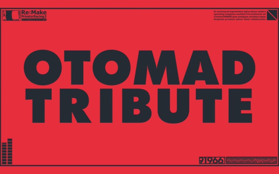 【合作告知】OTOMAD TRIBUTE_哔哩哔哩_bilibili