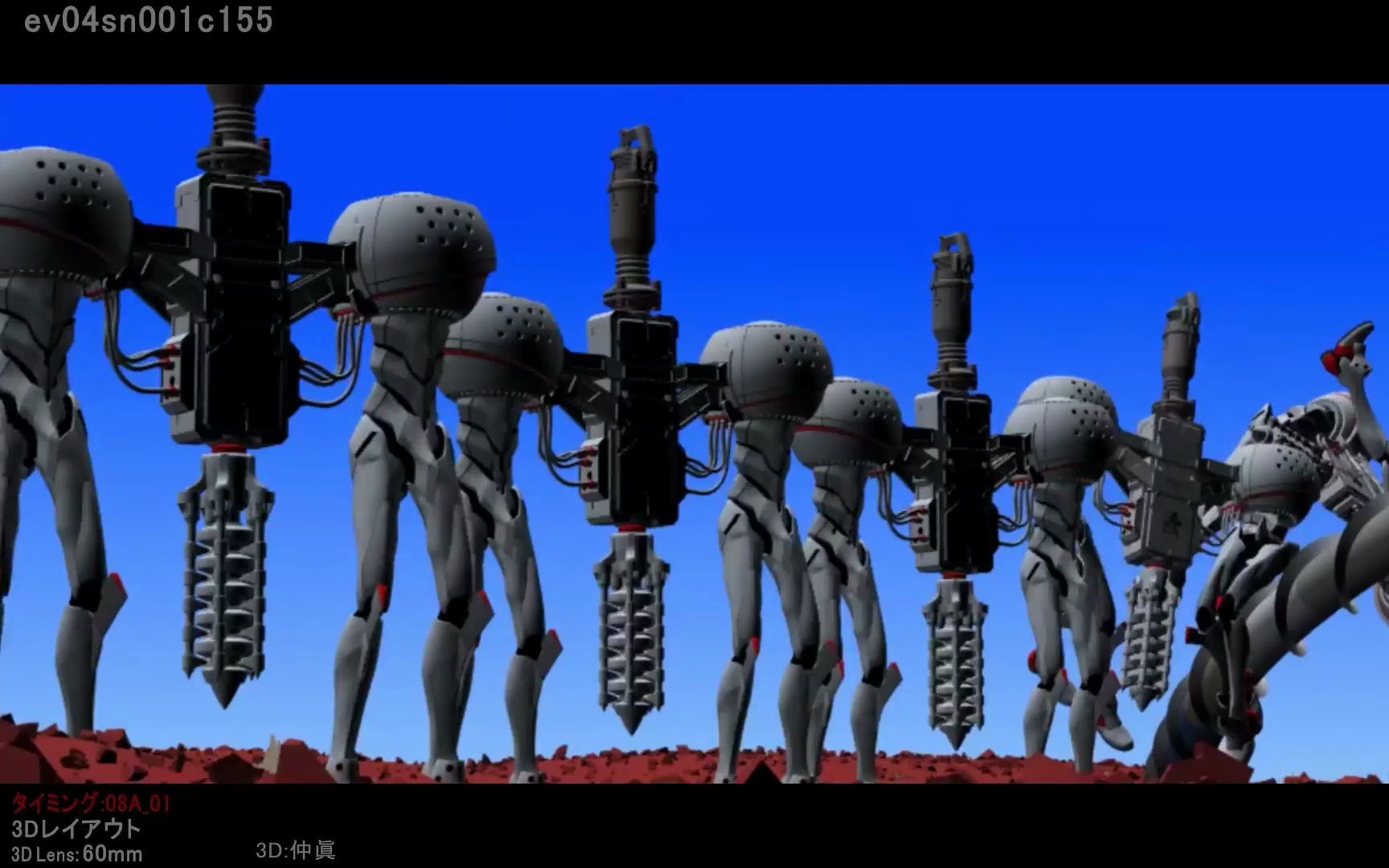 《新·eva》画面三渲二CG制作流程释出_哔哩哔哩_bilibili