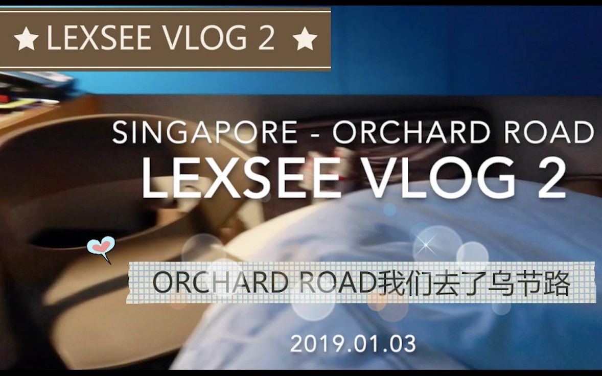 【LEXSEE IN SINGAPORE】VLOG2 We Went to Orchard Road/乌节路一日游/暴走一天/时差党_哔哩哔哩 ...