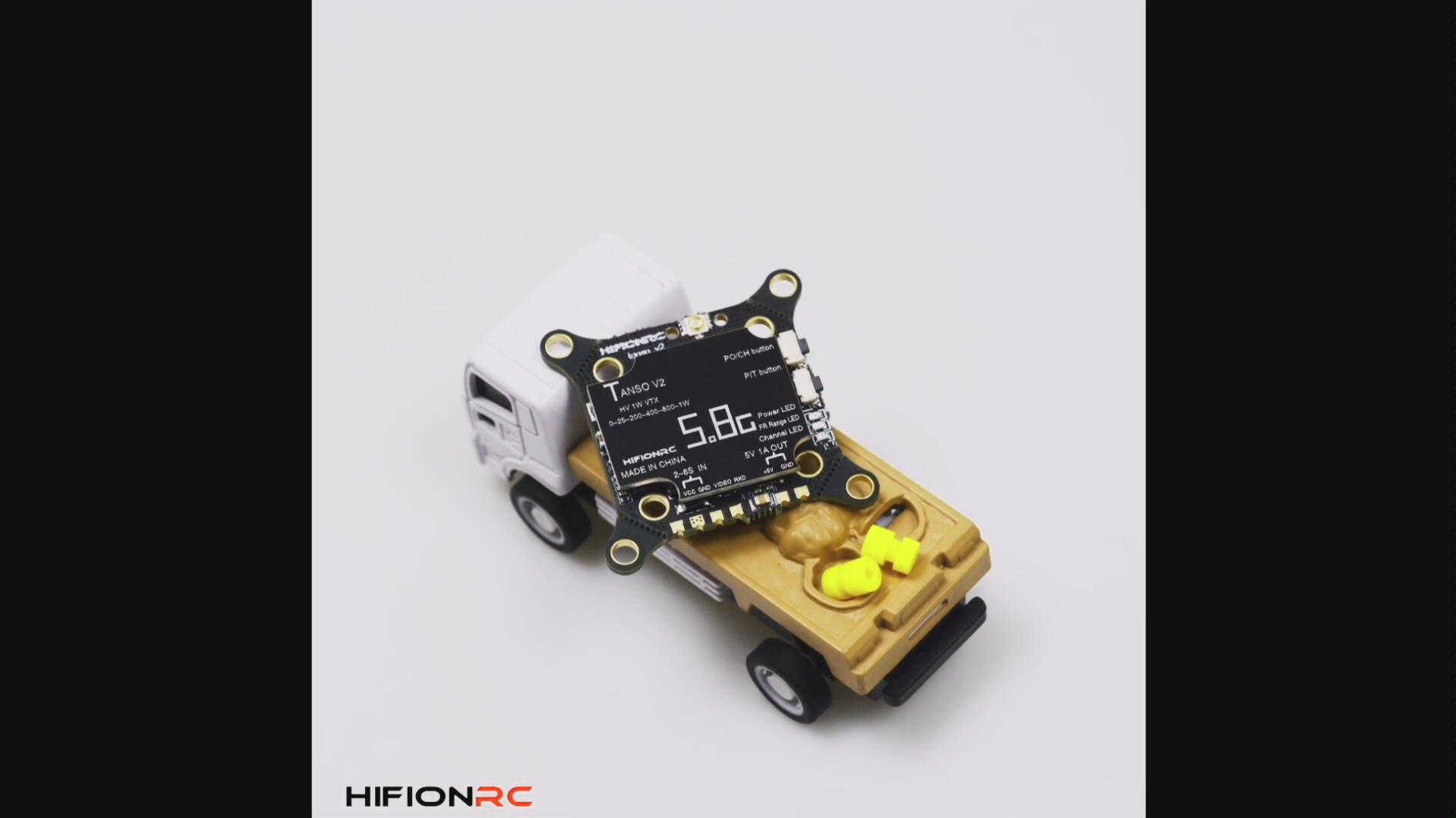 (穿越机硬件)HIFON RC幻蜂二代图传TANSO 1W VTX剁手开箱_哔哩哔哩_bilibili
